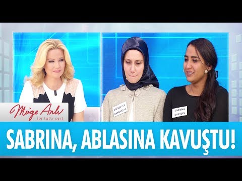 Sabrina 27 yıl sonra ablasına kavuştu! - Müge Anlı İle Tatlı Sert 10 Ocak 2018