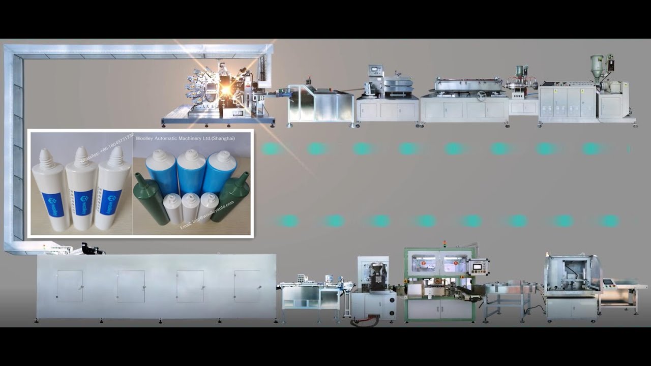 How are cosmetic tubes manufactured? Cosmetic tube making process from ...