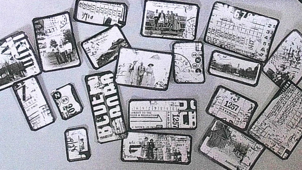 TIM HOLTZ COLLAGE LABELS! SO FUN AND EASY! - YouTube