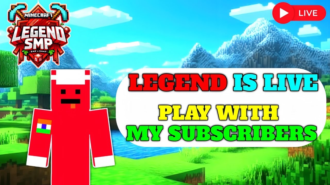 Minecraft Legend Smp Live - YouTube