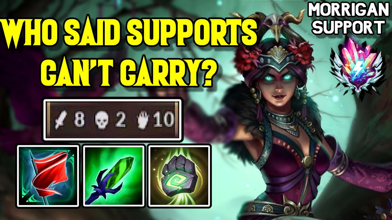 THIS IS HOW YOU PLAY SUPPORT! - Smite 2 Deity Morrigan Support - YouTube