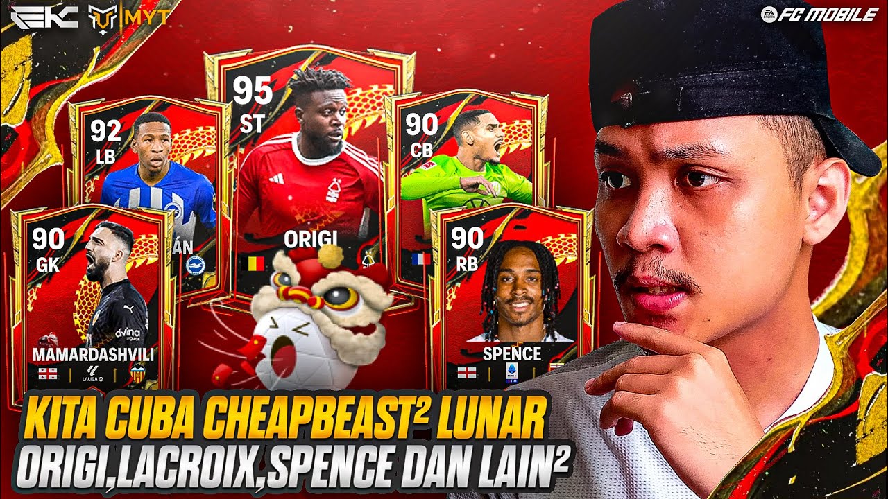 REVIEW GAMEPLAY LACROIX,SPENCE DAN ORIGI CHEAPBEAST LUNAR | FC MOBILE ...