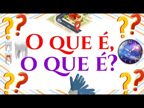 O QUE É, O QUE É? Adivinhas para Crianças/ Folclore brasileiro - YouTube