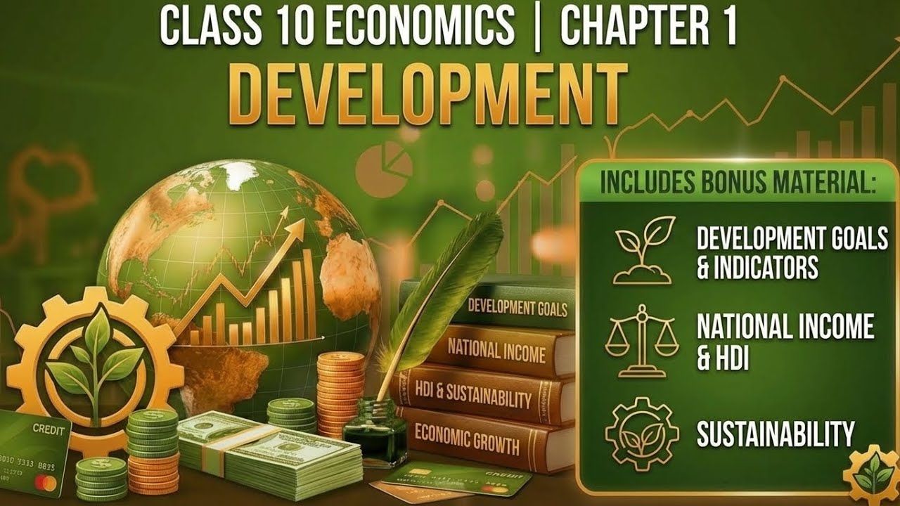 Development Class 10 Economics | NCERT Chapter 1 Complete Note - YouTube
