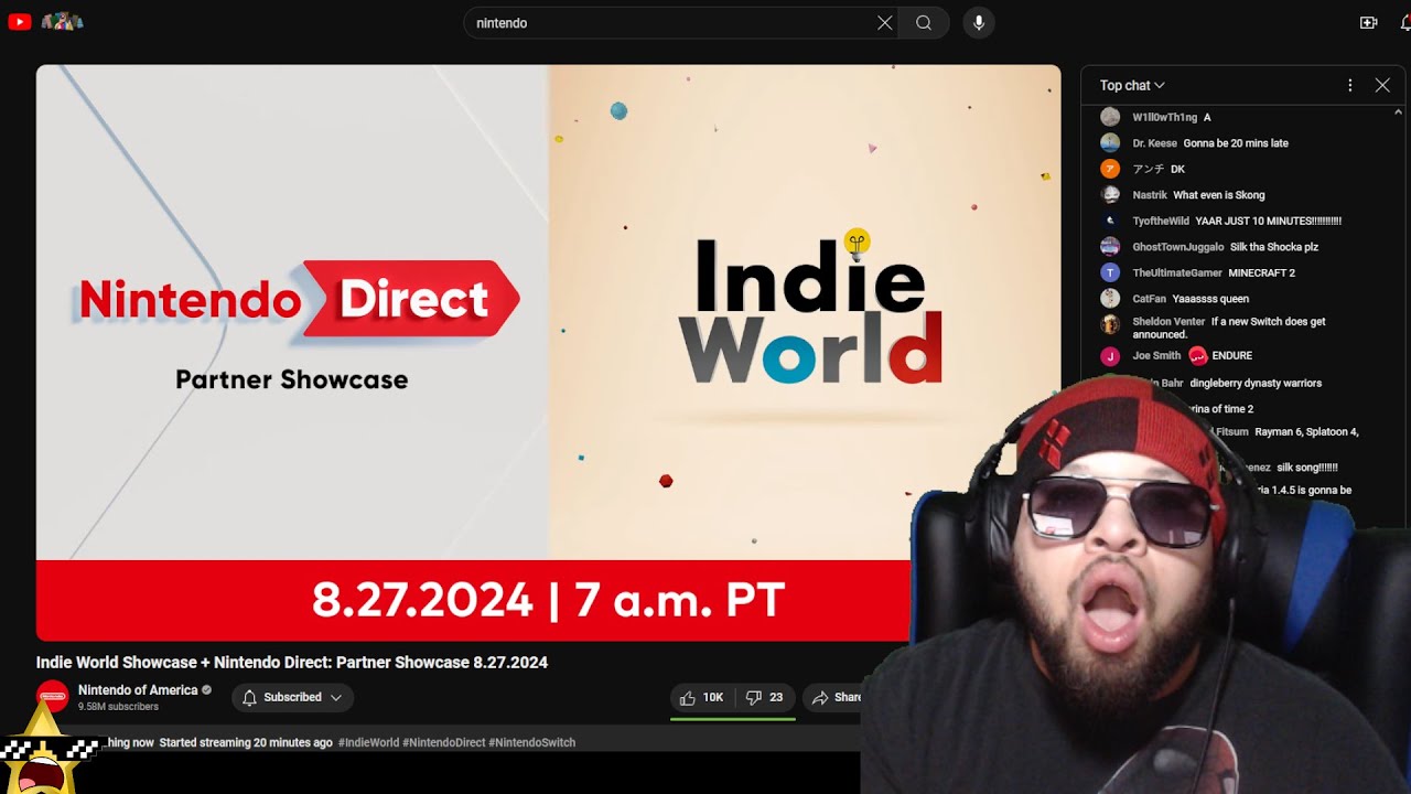 Indie World Showcase & Nintendo Direct: Partner Showcase 8.27.2024 ...