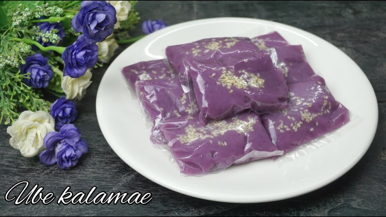 Dessert | Purple Sweet potato Kalamae - YouTube