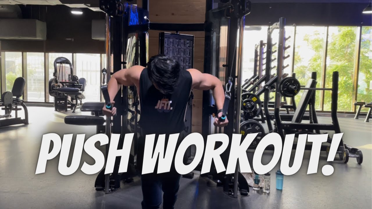 BACK TO PUSH PULL LEGS ROUTINE | PPL WORKOUT ROUTINE - YouTube