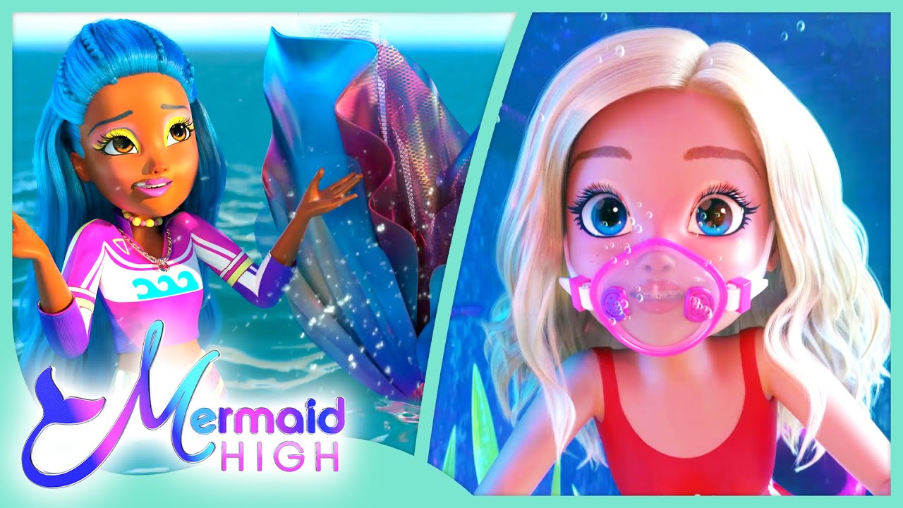 Mermaid Secret Hideout | Mermaid High | Cartoons for Kids - YouTube