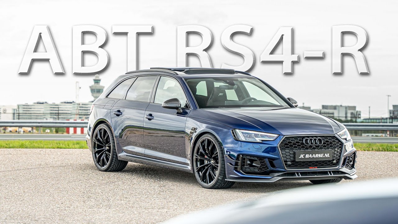 Audi RS4-R ABT Sportsline Navarra Blue | 530 PK | Limited edition 1/50 ...
