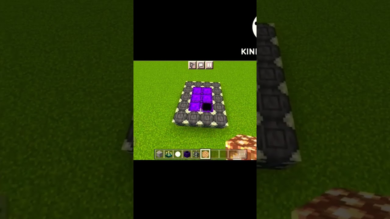 Minecraft viral hack Noise Portal #minecraft #viralshorts #shorts # ...