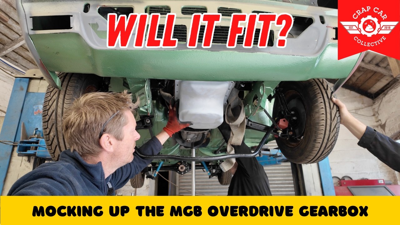 Fitting an MGB Overdrive gearbox to a Morris Marina GT | Part 26 - YouTube
