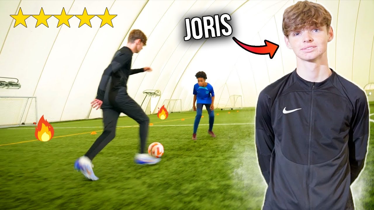 Joris Taught Me This Football Skill! | Nike Football Reporter EP2 - YouTube
