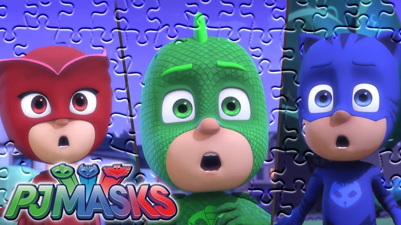 PJ Masks Puzzle Games For Kids | Puzzils - YouTube