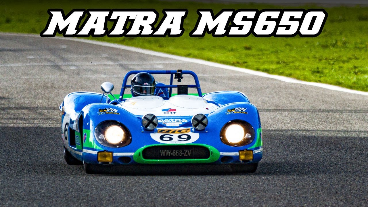 1970 MATRA MS650 | Glorious V12 flybys | Spa Classic 2023 - YouTube