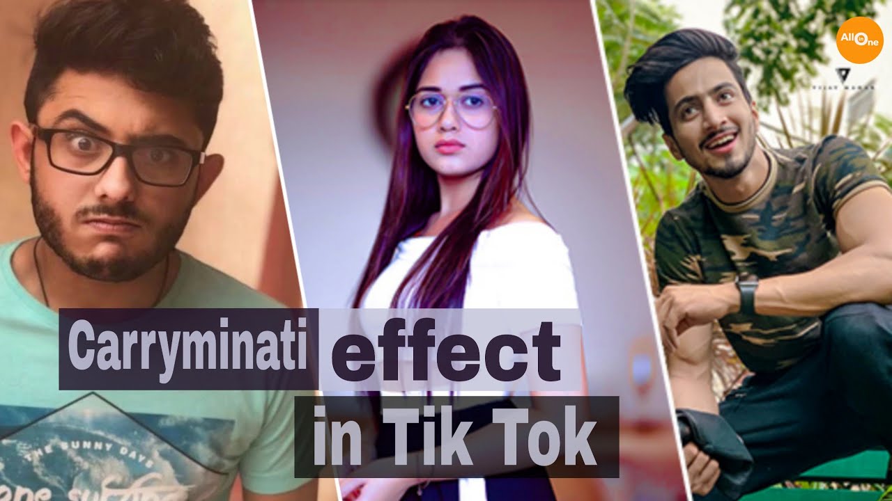 Carryminati Roast Effect In Tik Tok Youtube