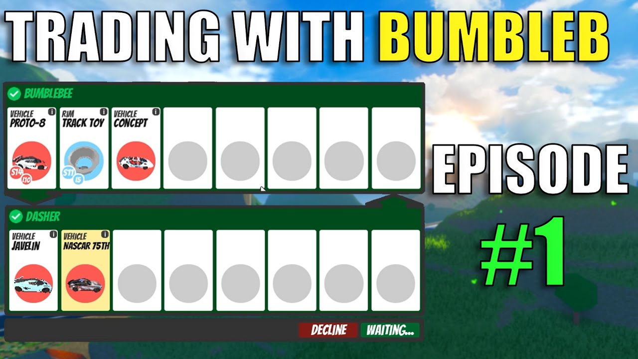 TRADING WITH BUMBLEB *EPISODE #1* | Roblox Jailbreak - YouTube