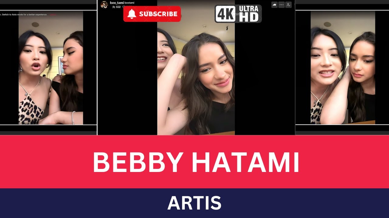 LIVE TIKTOK BERSAMA BEBBY HATAMI (4K) #artis #livetiktok - YouTube
