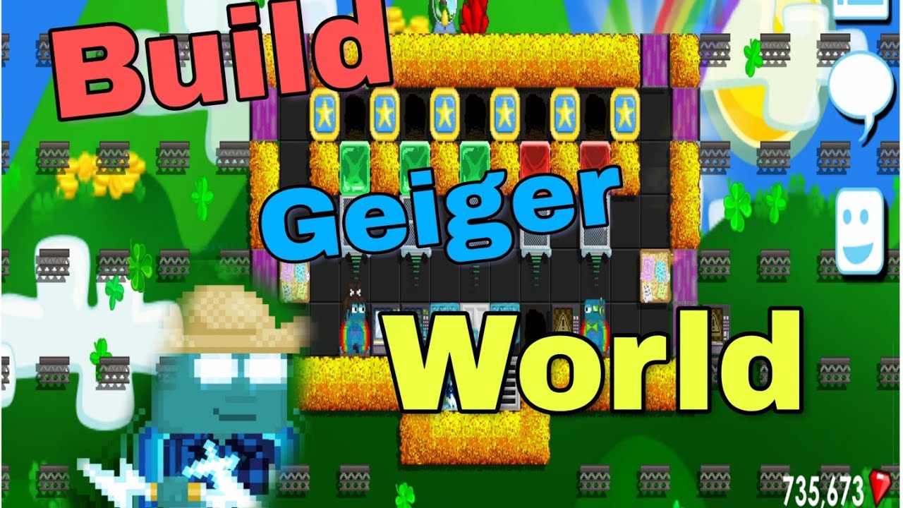 Building Pro Geiger World | Growtopia - YouTube