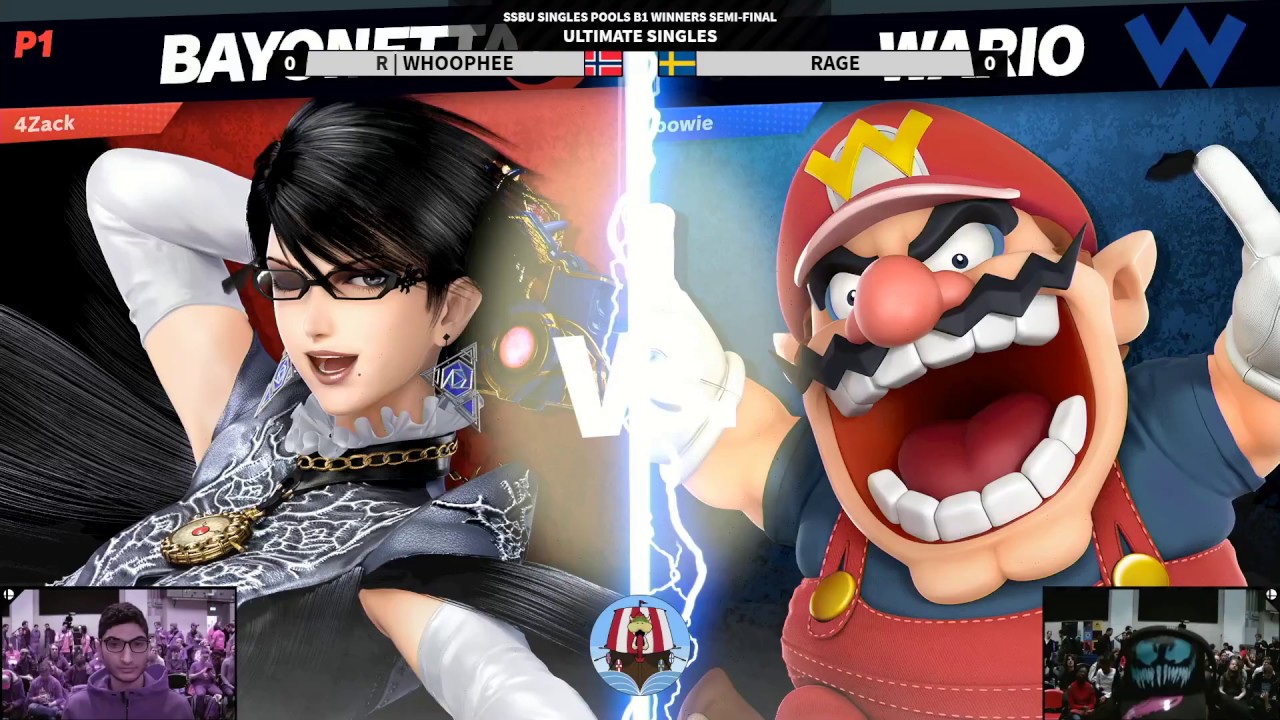 Valhalla III - Rage (Bayonetta) Vs. R | Whoophee (Wario) - Pools B1 WSF ...