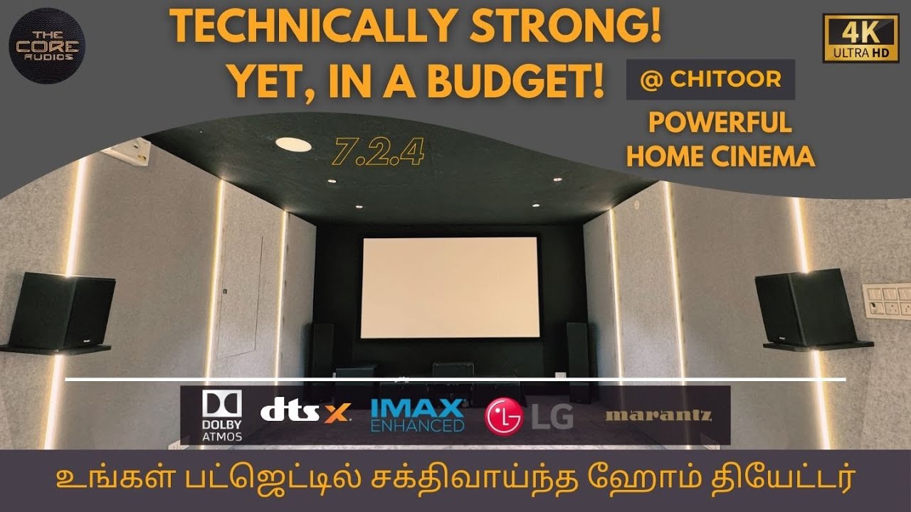 BUDGET HOME THEATER | TECHNICALLY POWERFUL @ CHITOOR - YouTube