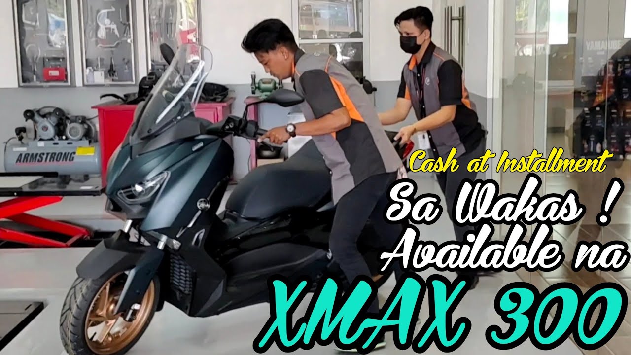 2022 Yamaha XMAX 300 - Color Dark Petrol & Power Grey meron available ...