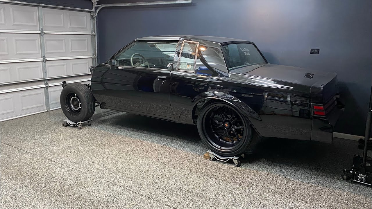 Grand National frame update. TRZ and Merillat racing parts. - YouTube