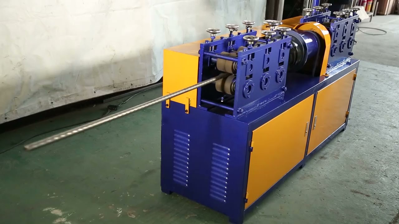 automatic tube twisting machine - YouTube