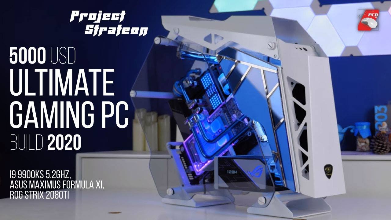 5000 USD Ultimate Gaming PC Build 2020 | i9 9900KS 5.2ghz, ASUS Maximus ...