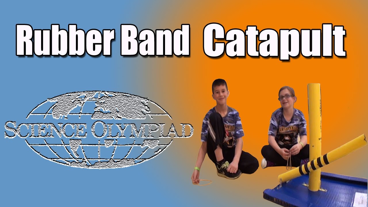 Science Olympiad Rubber Band Catapult - YouTube
