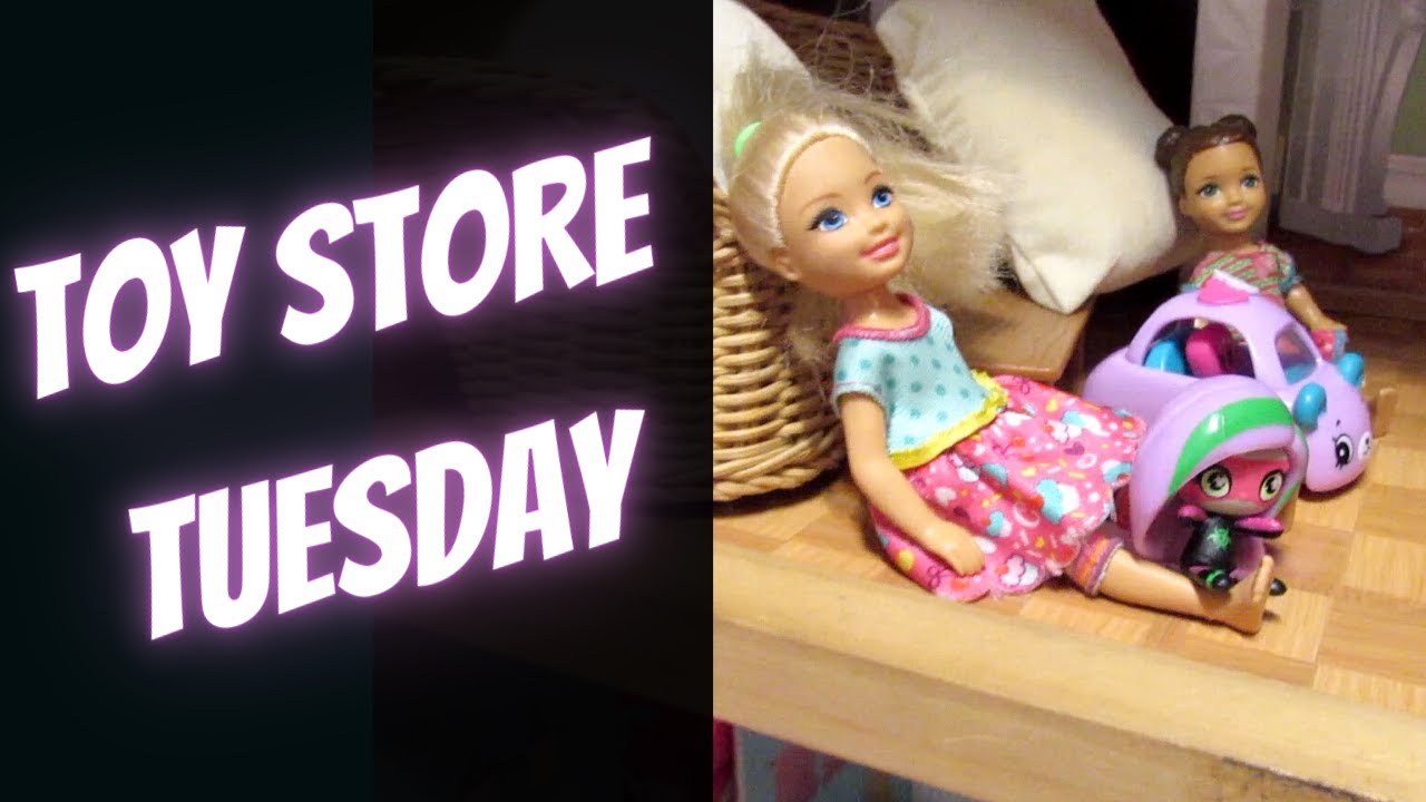 Barbie's Toy Store Tuesday, Toddlers' Family Day Fun! - YouTube