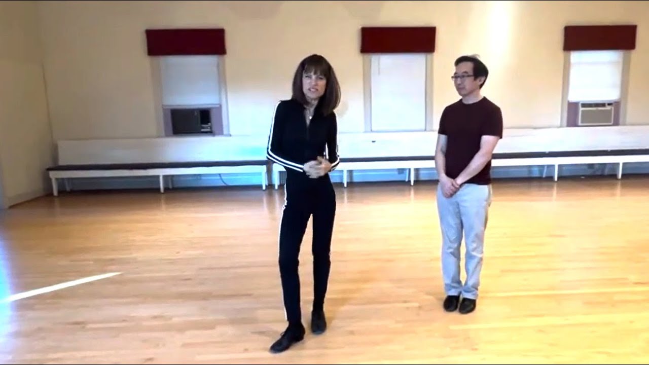 Technique Exercise to Improve Ballroom Dance Linear Figures - YouTube