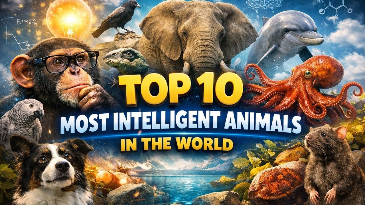 Top 10 Most Intelligent Animals in the World (You Won’t Believe #1 ...