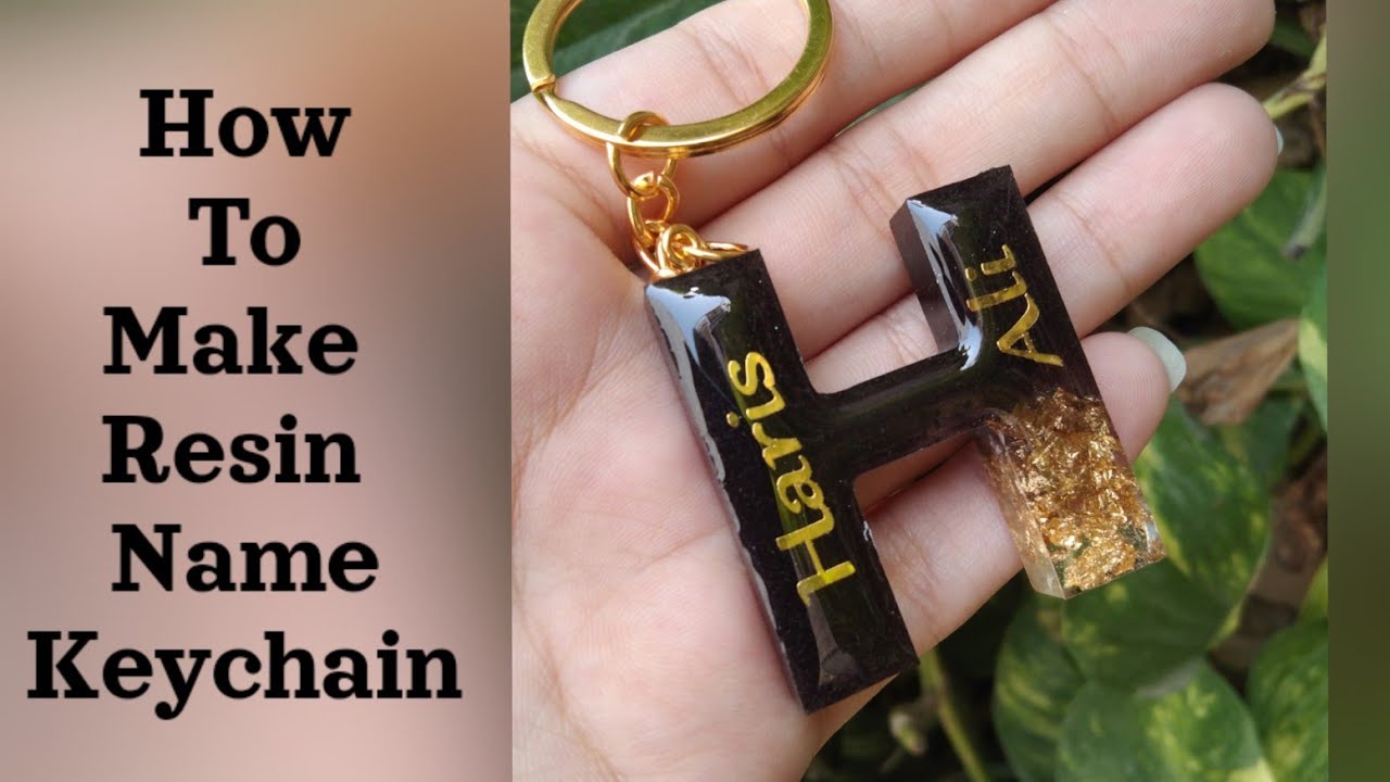 Resin Art | Resin Letter Ideas | Epoxy Resin Art Tutorials | Epoxy ...
