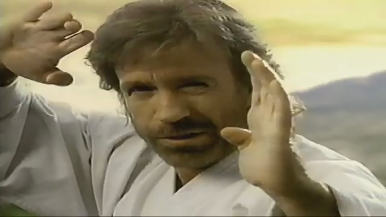 1993 Chuck Norris Right Guard Commercial - YouTube