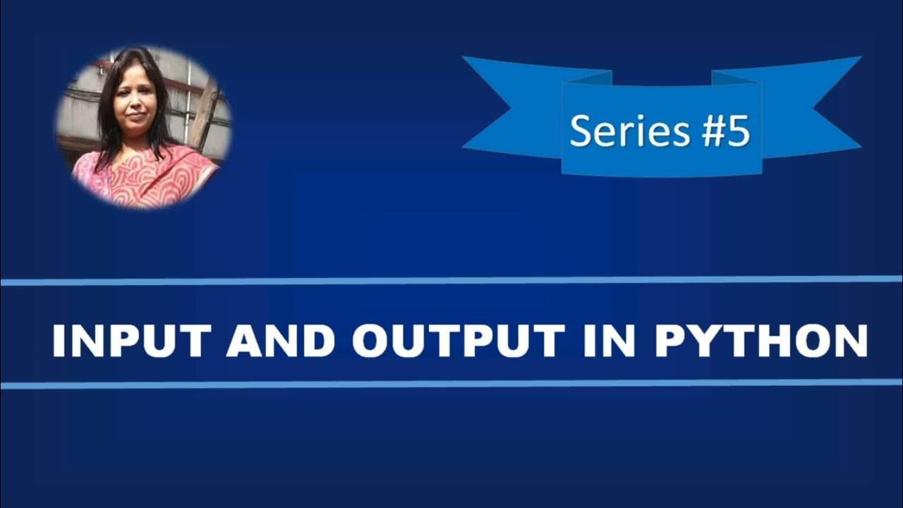 Input Output In Python Shardakarmakar Pythonprogramming Eshikshabyshardakarmakar Youtube
