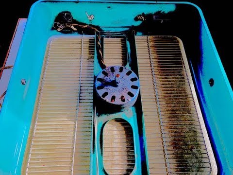 Vintage Lasko Breezemaker Box Fan The RMR Motor - YouTube