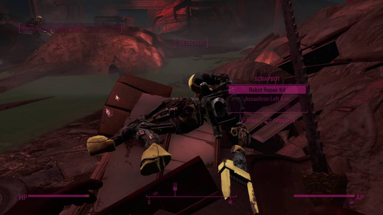 Fallout 4 Glitch - Stimpak instead of VATS - YouTube