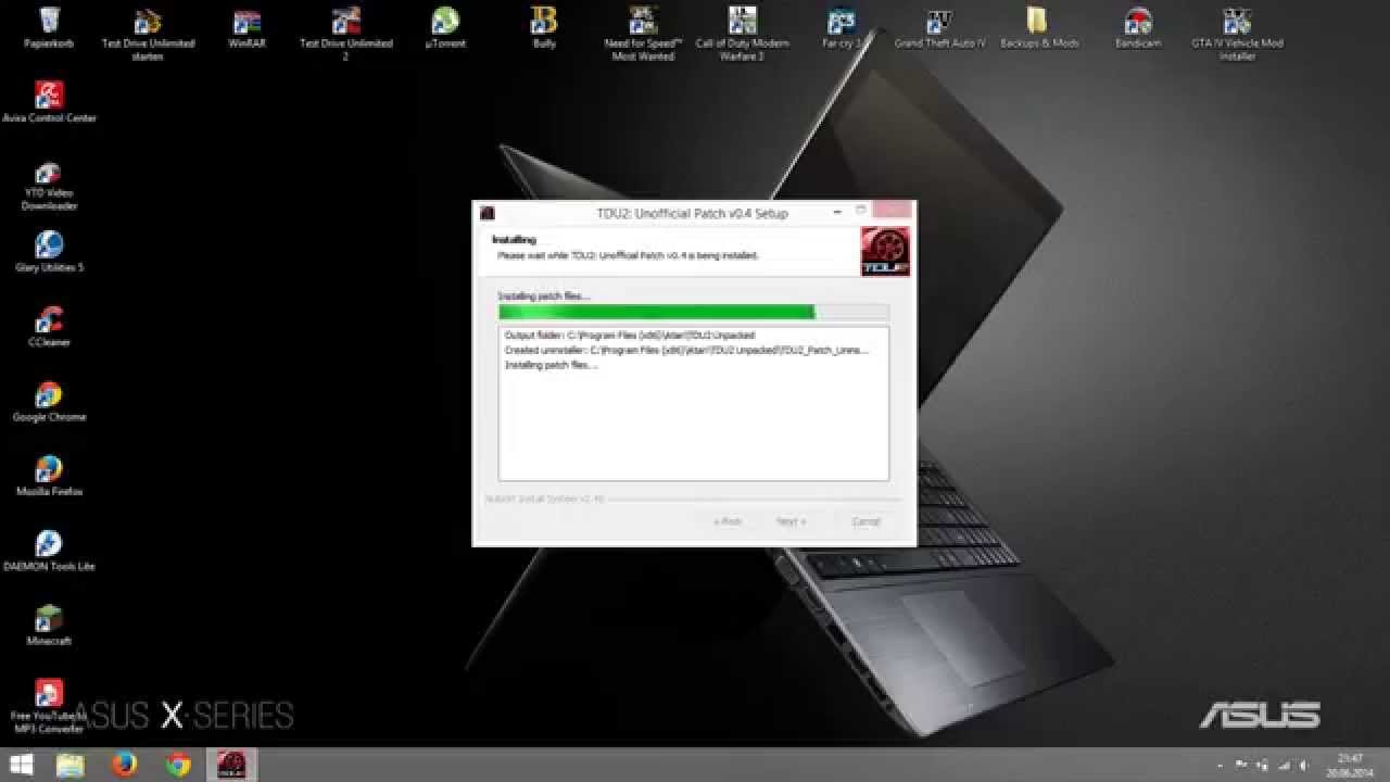 Test Drive Unlimited 2 How to install the Unoffical Patch + Unpack TDU ...