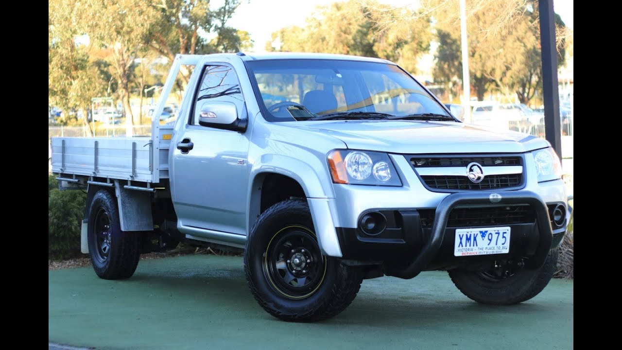 B7079 - 2009 Holden Colorado LX RC Manual Walkaround Video - YouTube