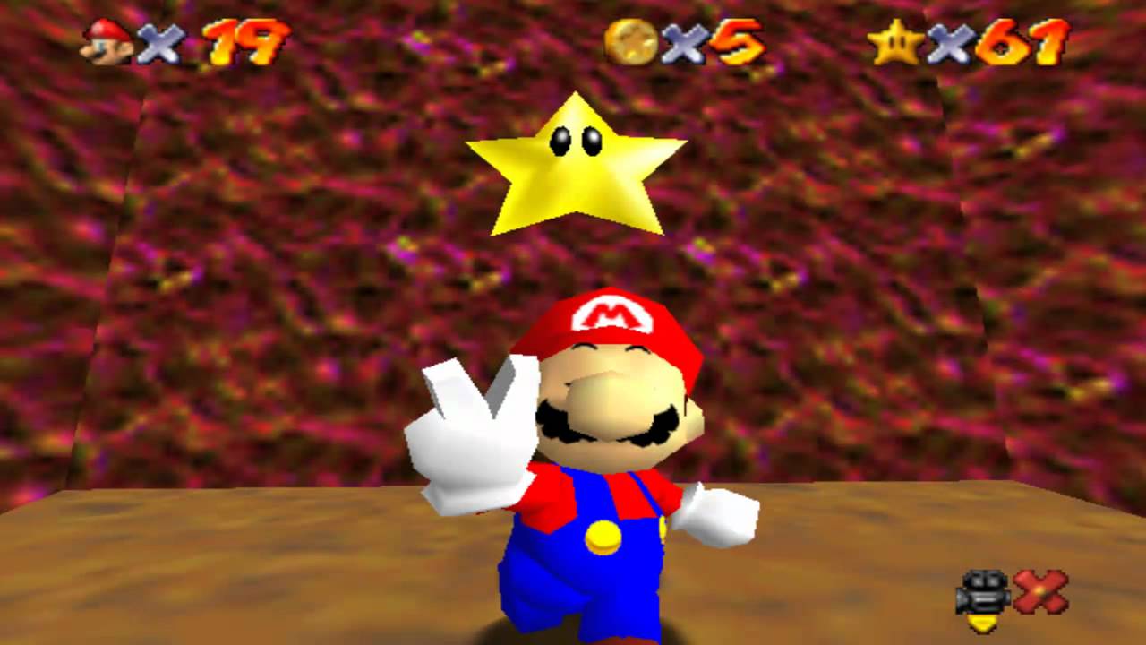 Super Mario 74 Walkthrough Part 11: Stalagmite Cave [No Save States ...