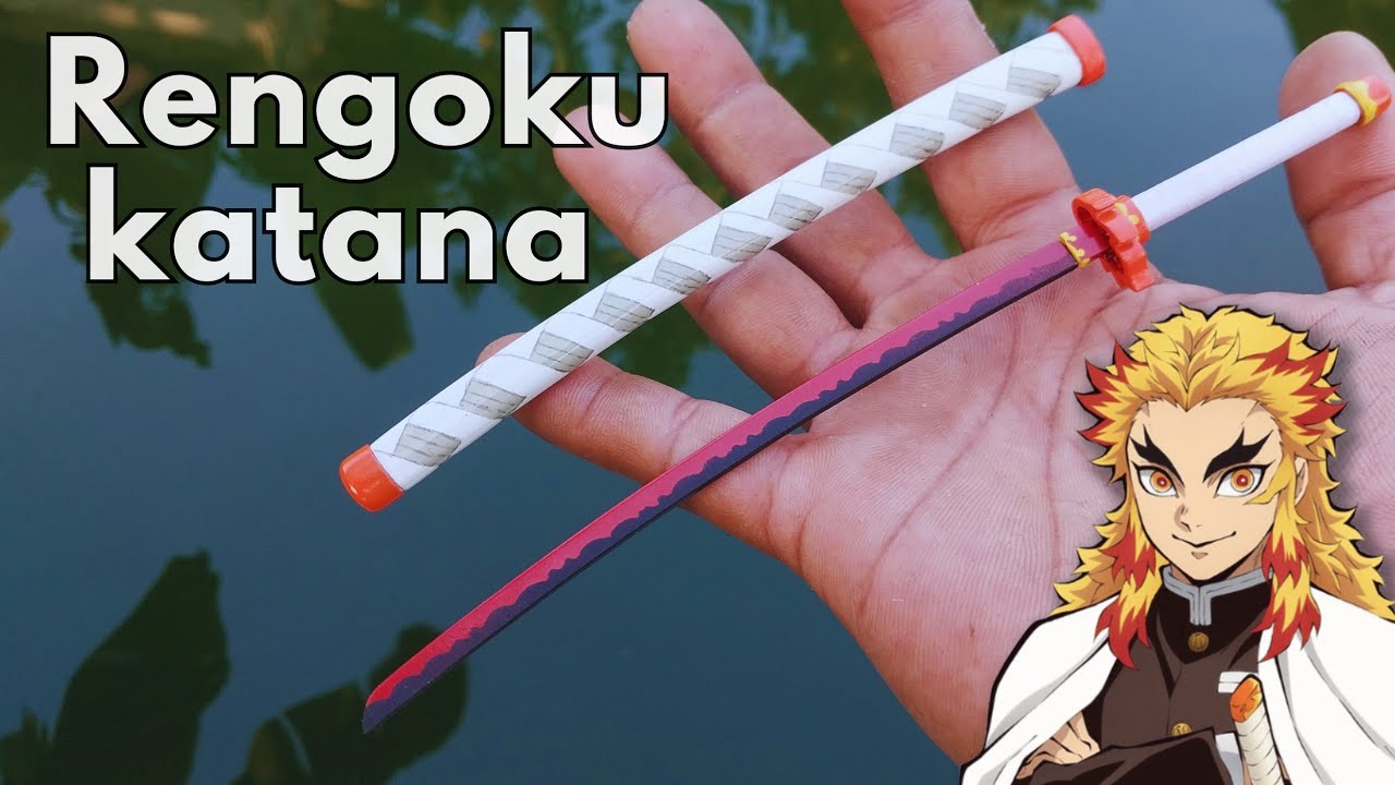 nail sword_rengoku katana_demon slayer - YouTube