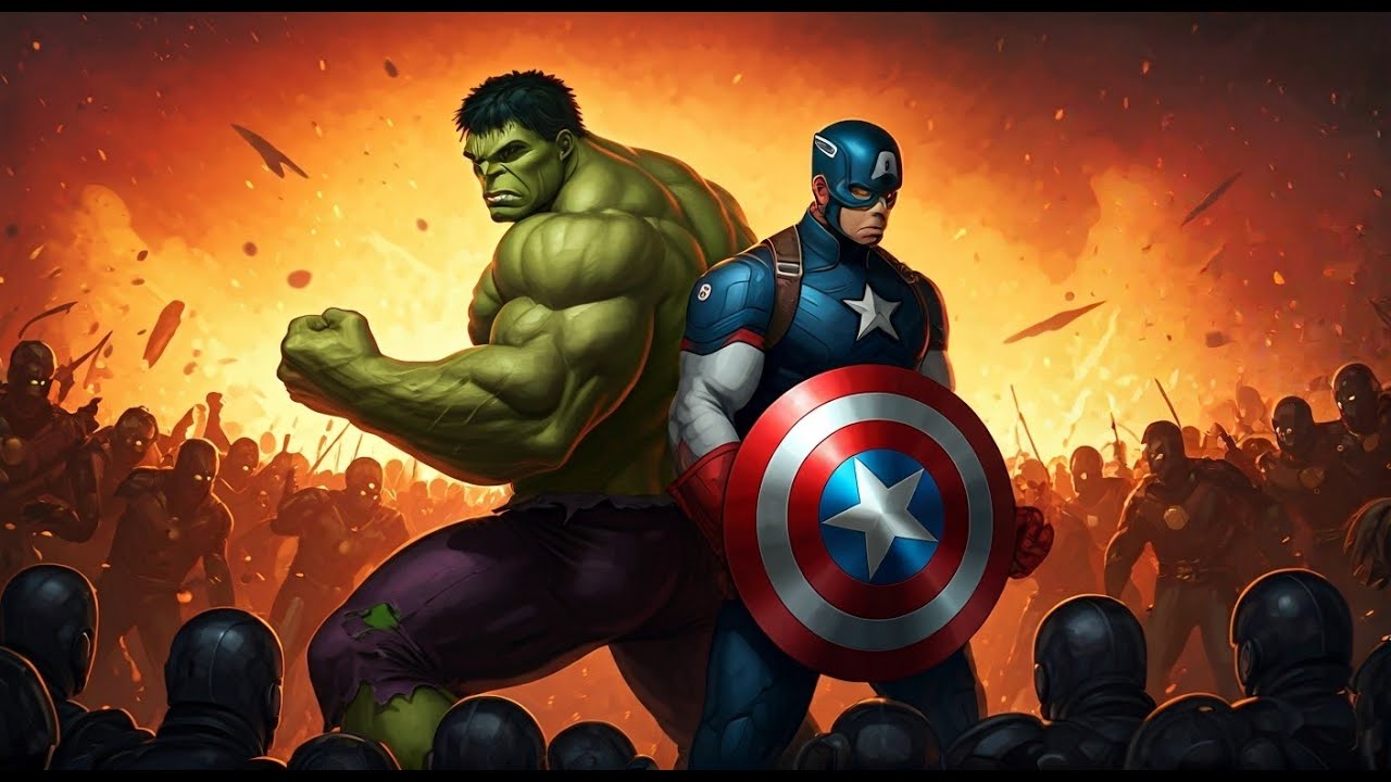 Hulk and Captain Is an Absolute Menace in Marvel Rivals - YouTube