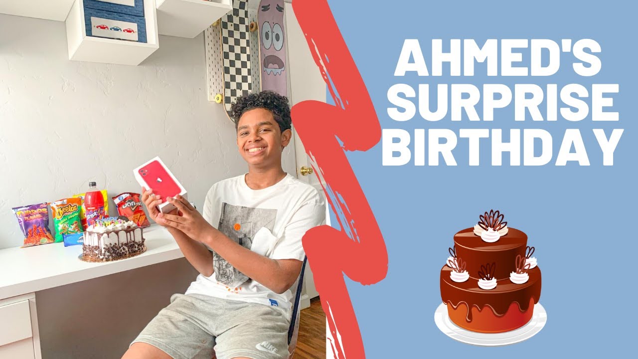 Ahmed's Surprise Birthday | Somali Family - YouTube