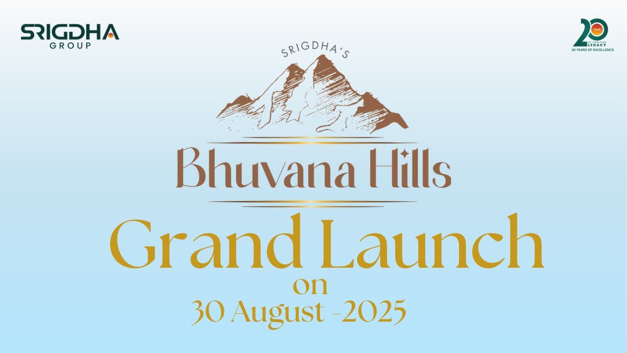 Srigdha’s Bhuvana Hills was grandly launched on 30th August 2025 at ...