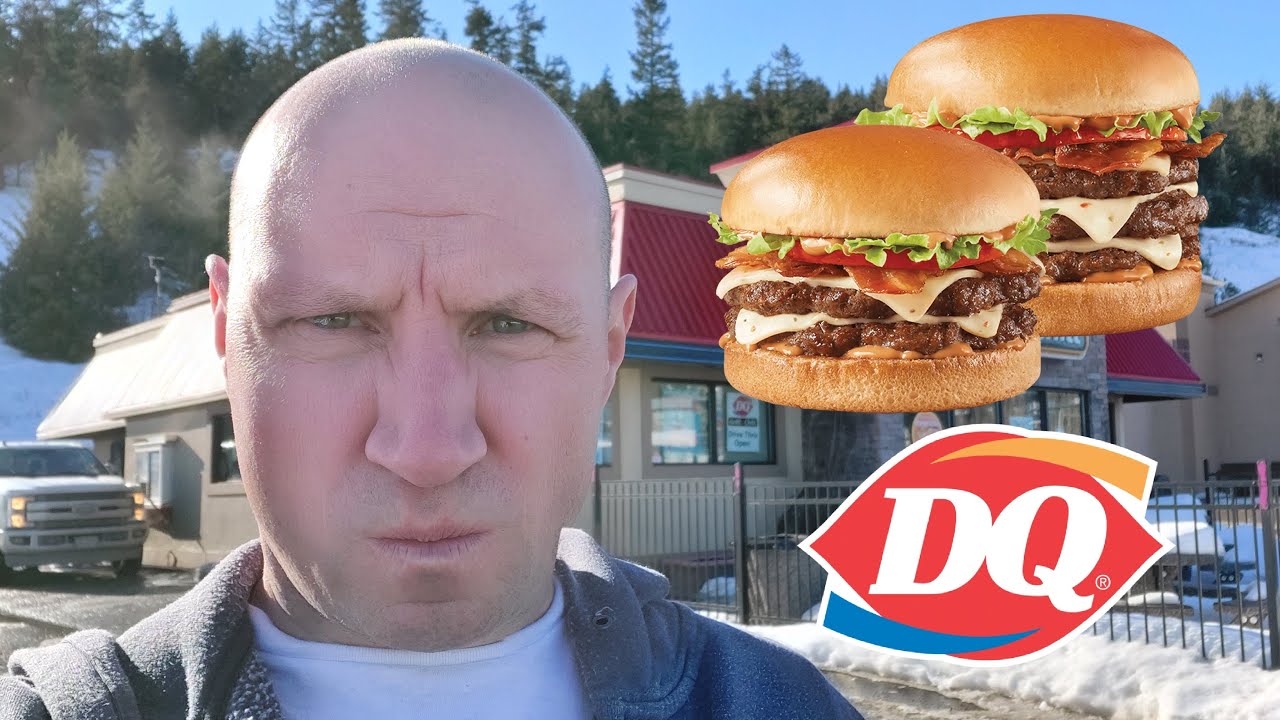 Dairy Queen's New Flamethrower Signature Stackburger! - YouTube