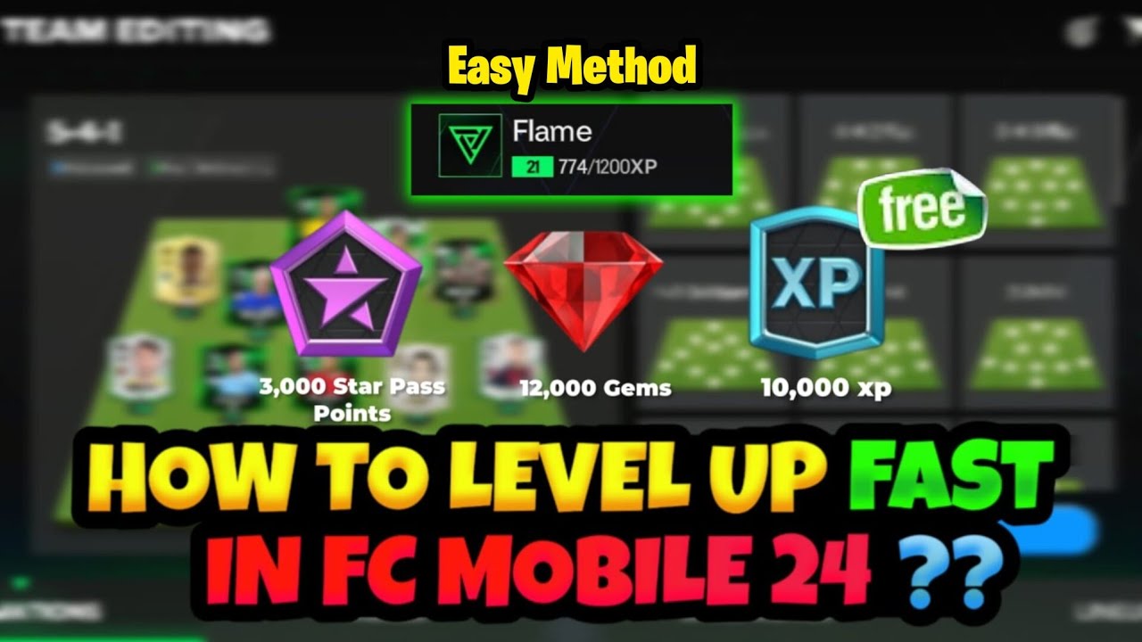 HOW TO LEVEL UP FAST IN FC MOBILE ? INCREASE LEVEL🔺 #eafcmobile - YouTube