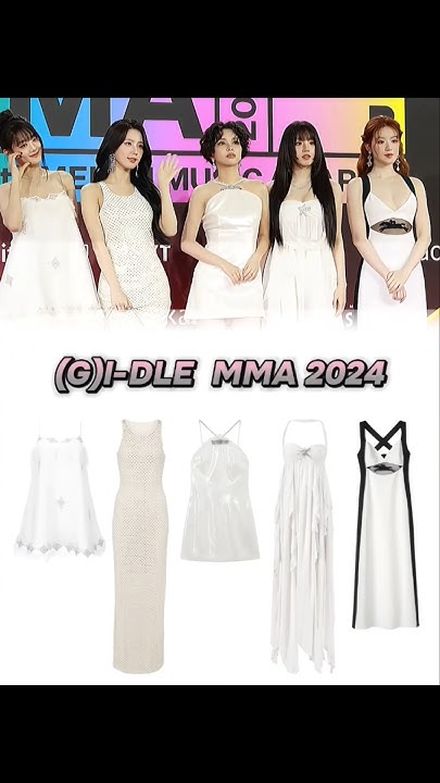 (G)I-DLE Fashion at MMA 2024 #gidle #kpop - YouTube
