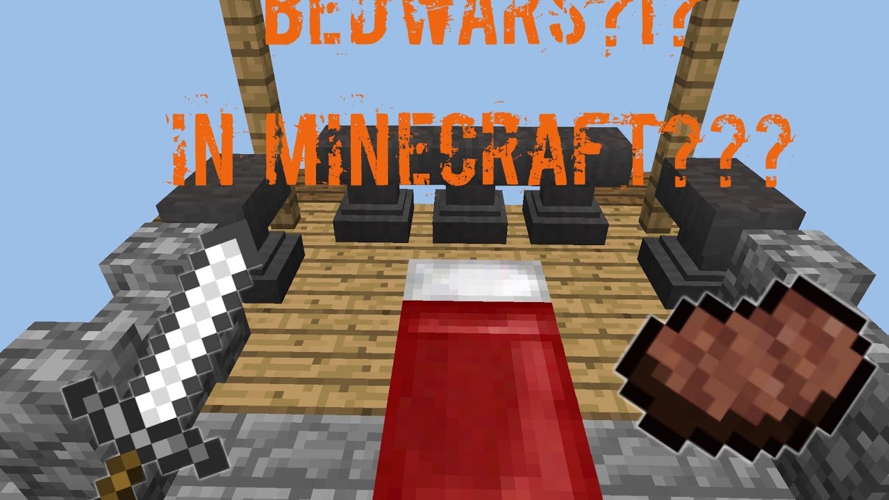 MCPE Bed Wars?!? - YouTube