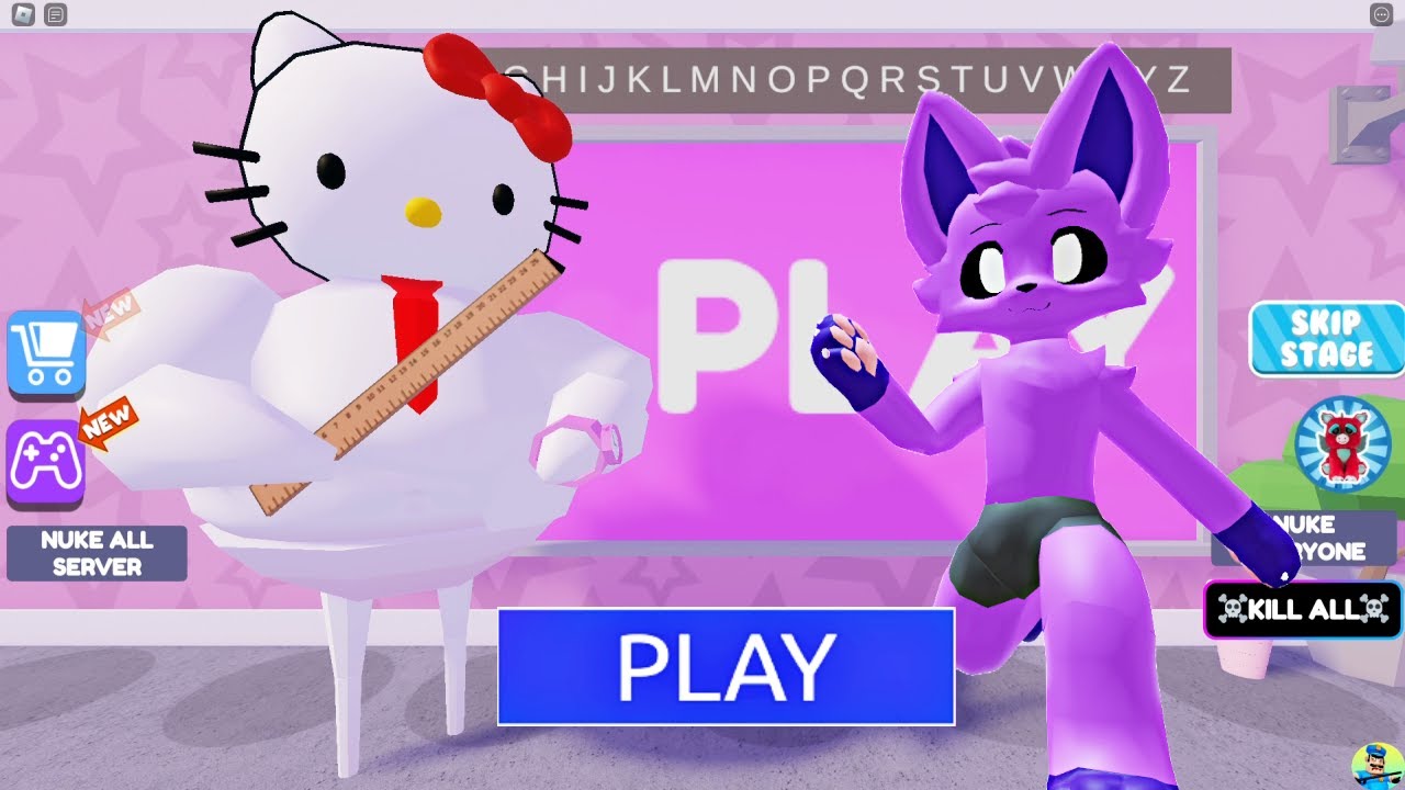 NEW Hello Kitty School Escape OBBY Full Game Prank Kitty Roblox #obby ...