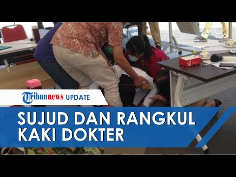 Dengar Kabar Rumah Sakit Overload Pasien Covid-19, Risma Sujud dan Nangis di Kaki Dokter